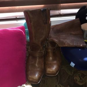Element | Shoes | Element X Brown Leather Boots | Poshmark